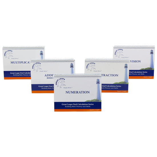 GREAT LEAPS BASIC ORAL CALCULATION MATH PACKAGE – Great Leaps